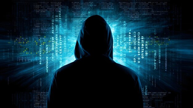 Premium AI Image | Digital Vigilante Unmasking Cyber Threats Premium AI Image | Digital Vigilante Unmasking Cyber Threats