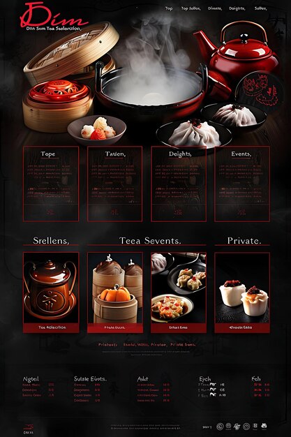 Dim Sum With Multi Column Masonry Layout for a Dim Sum House Chinese ... Dim Sum With Multi Column Masonry Layout for a Dim Sum House Chinese ...
