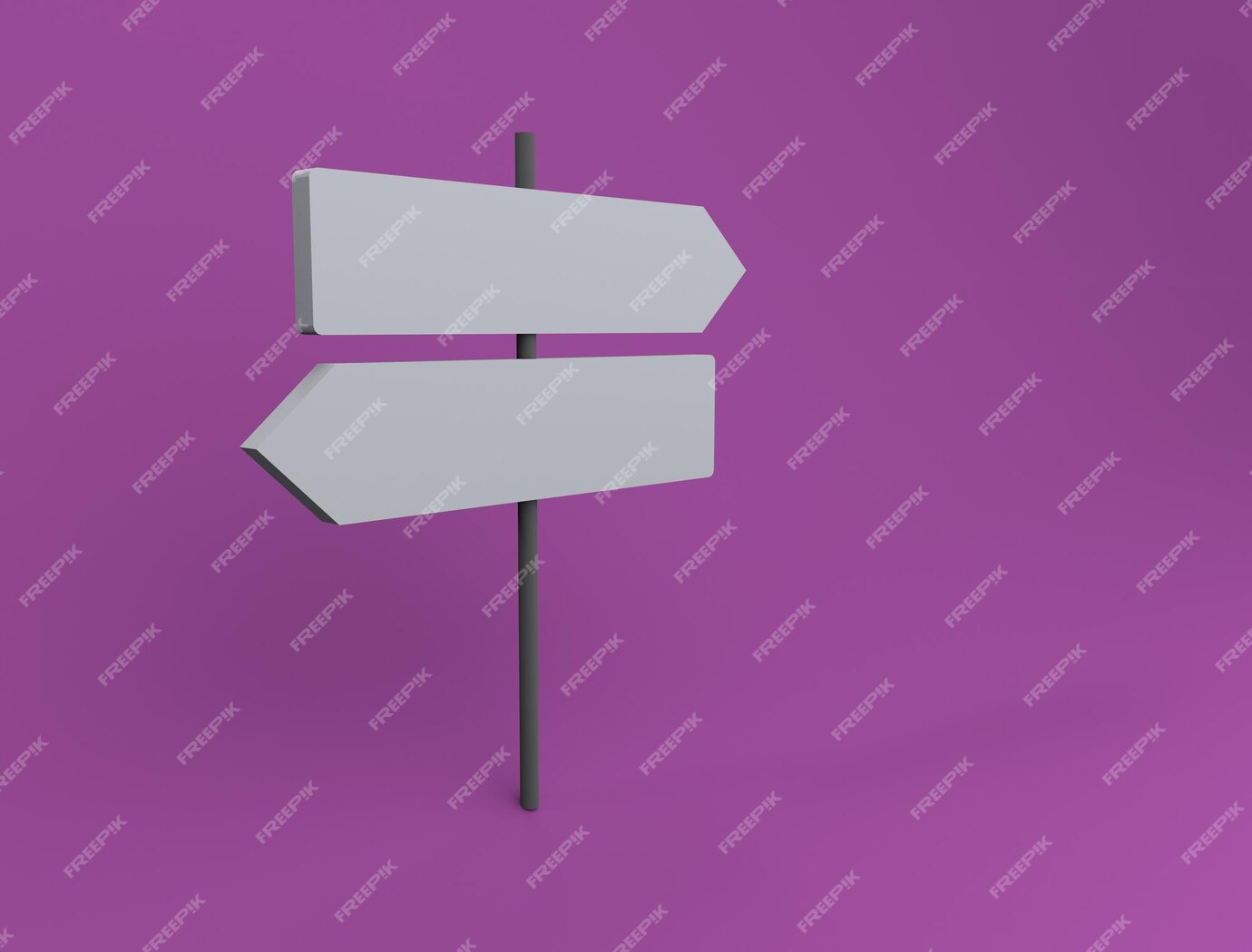 Premium Photo Direction Sign Board Image 3d Directions Sign On Pink