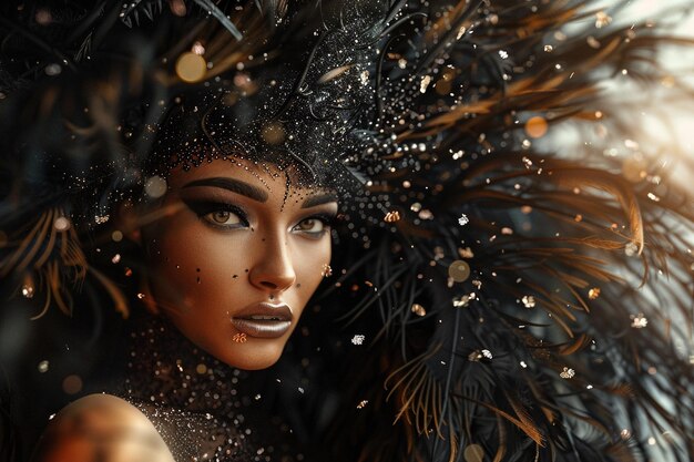 Dive into the world of high fashion with glamorous | Premium AI ... Dive into the world of high fashion with glamorous | Premium AI ...