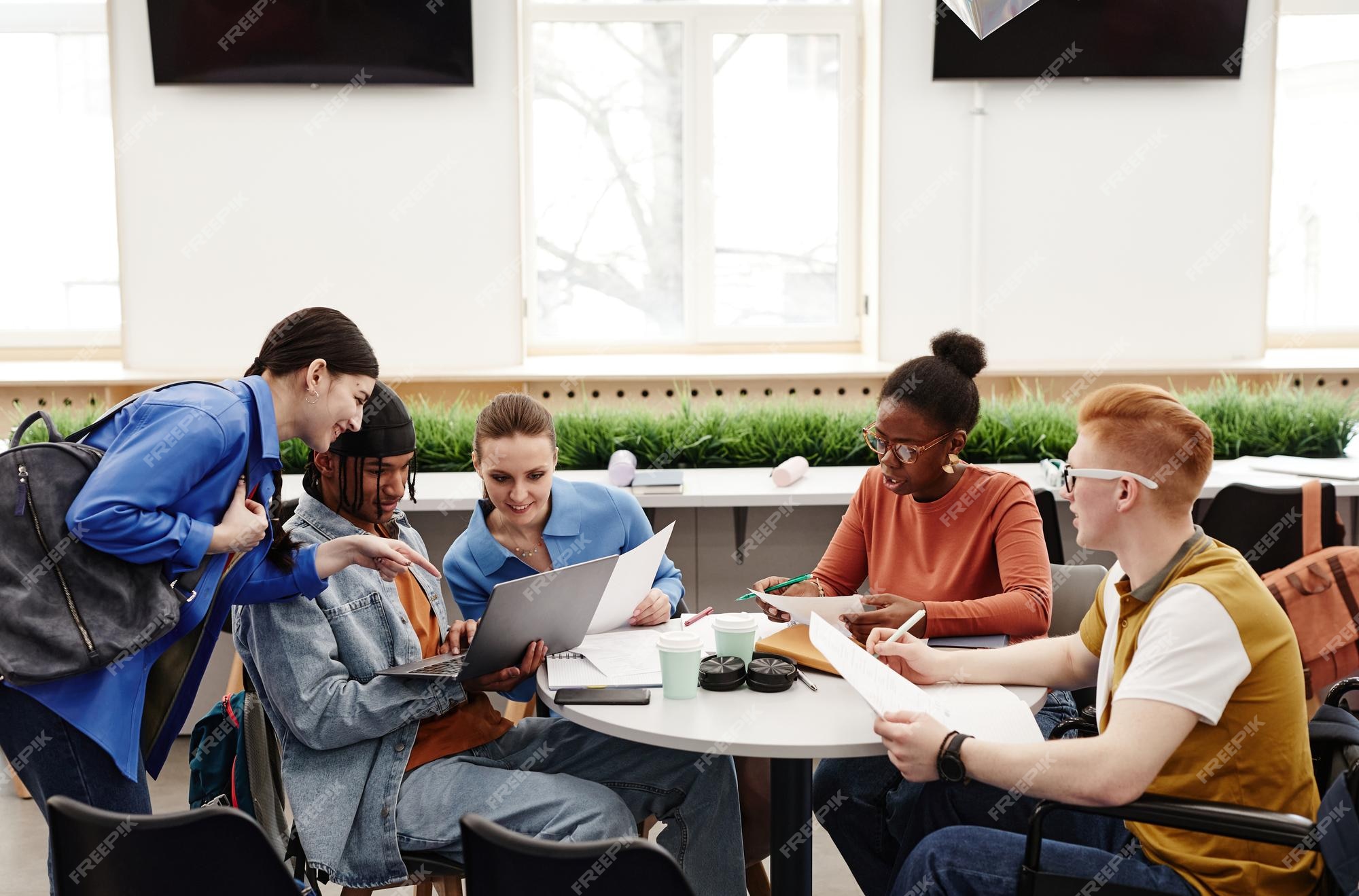 College Students Studying Together College Students Studying Together