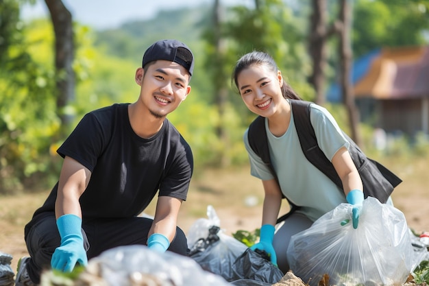 Premium AI Image | Diverse Youth Volunteer Team Generative AI Premium AI Image | Diverse Youth Volunteer Team Generative AI