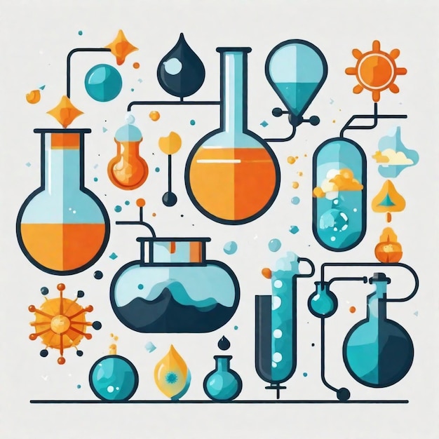 Premium AI Image | Diving Deep into the World of Chemical Reactions Premium AI Image | Diving Deep into the World of Chemical Reactions