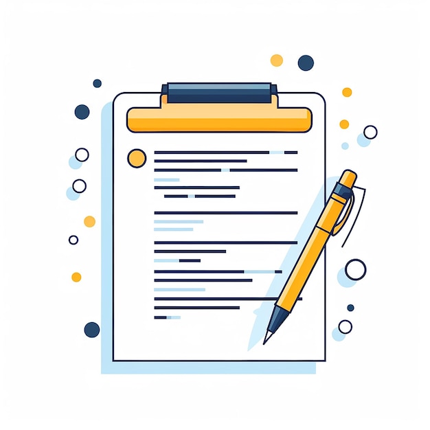 Premium Photo | Document Icon Vector Line Art Illustration Premium Photo | Document Icon Vector Line Art Illustration
