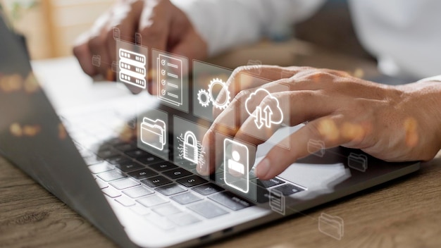 Premium Photo | Document management concept online documentation database Premium Photo | Document management concept online documentation database
