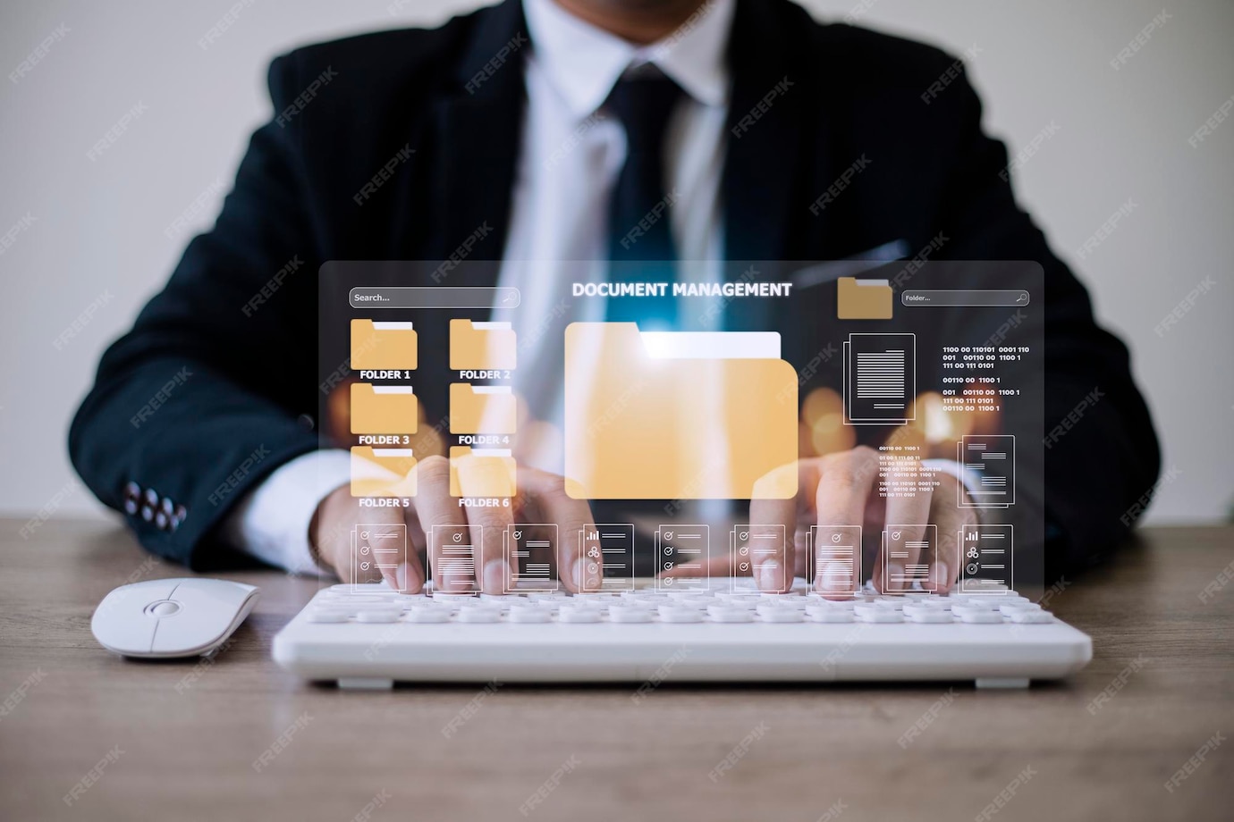 문서 관리 개념 가상 화면 아이콘 문서 관리 시스템 Dms 회사 파일 및 데이터의 효율적인 보관 검색 및 관리를 위한 온라인 문서 데이터베이스 소프트웨어 프리미엄 사진