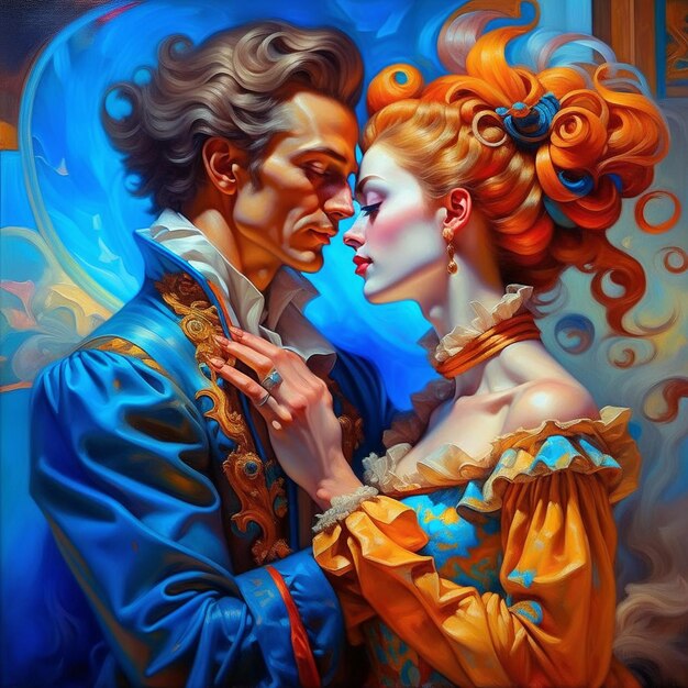 Premium Photo Don Juan And Donna Anna