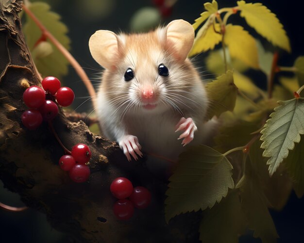 Premium AI Image | dormouse Nocturnal Creature Premium AI Image | dormouse Nocturnal Creature