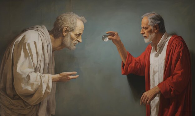 Premium AI Image | doubting thomas Christianity Gospel account Premium AI Image | doubting thomas Christianity Gospel account