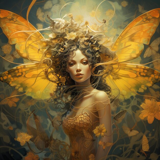 Premium Photo | Dragonfly Enchantress Revealing the Radiant Fractals of ... Premium Photo | Dragonfly Enchantress Revealing the Radiant Fractals of ...