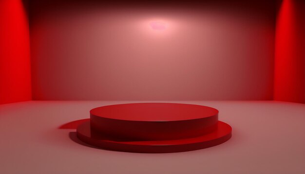 Premium Photo | A dynamic and captivating red stage to engage your audience Premium Photo | A dynamic and captivating red stage to engage your audience