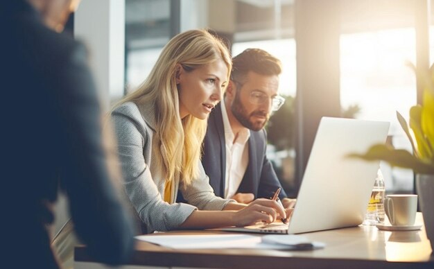 Premium Photo | Dynamic Collaboration among Young Business Professionals Premium Photo | Dynamic Collaboration among Young Business Professionals