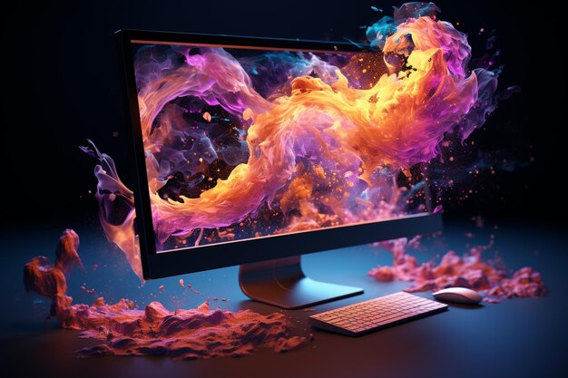 Premium Photo | Dynamic Display Delight Premium Photo | Dynamic Display Delight