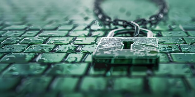 Premium Photo Dynamic Encryption Coding With Dramatic Security Features And Ample Copy Space
