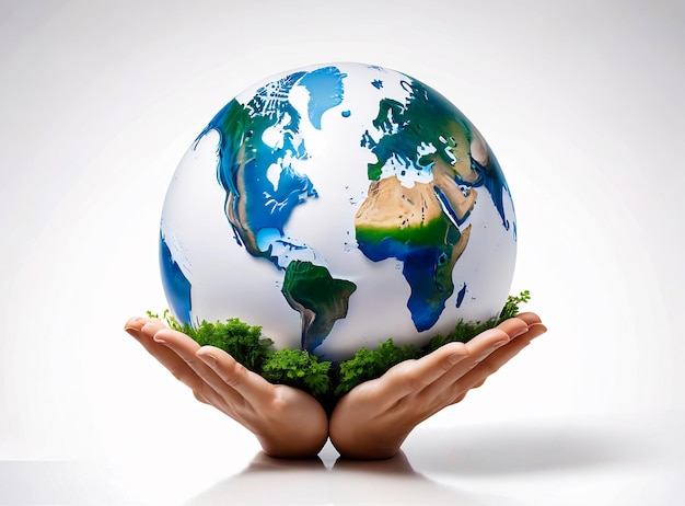 Premium Photo | Earth day concept Illustration of the green planet earth Premium Photo | Earth day concept Illustration of the green planet earth