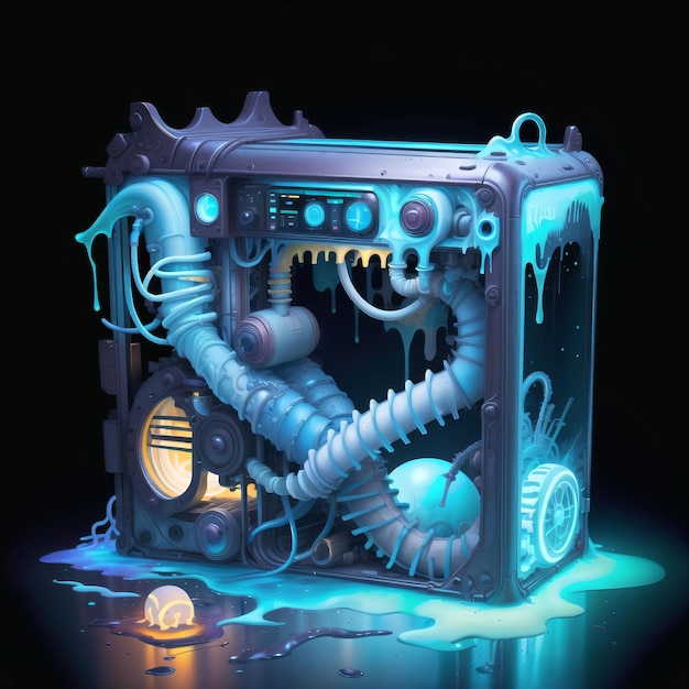 Premium AI Image | ectoplasm mechanism Premium AI Image | ectoplasm mechanism