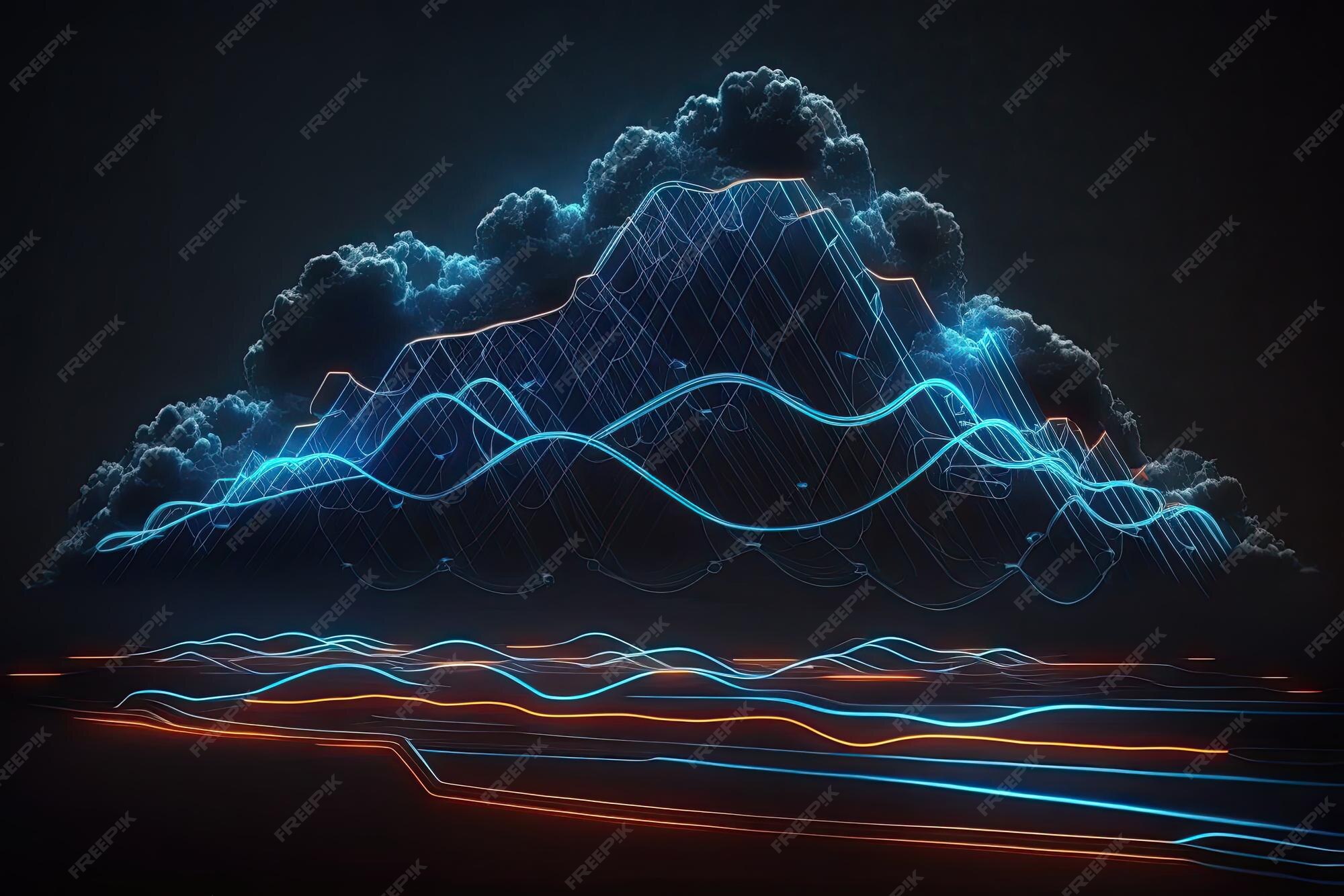 Premium AI Image | Edge Computing practice of processing data closer to the source of the data ...