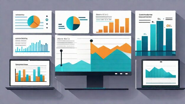Effective Data Charting and Analysis | Premium AI-generated image Effective Data Charting and Analysis | Premium AI-generated image