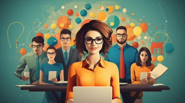 Premium AI Image | Effective Knowledge Management Strategies Premium AI Image | Effective Knowledge Management Strategies