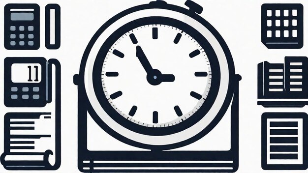 Premium AI Image | Effective Time Management Premium AI Image | Effective Time Management