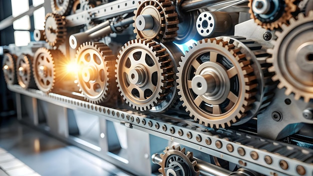 Efficient AI Powered Automation Flow Concept with Gears and Data ... Efficient AI Powered Automation Flow Concept with Gears and Data ...