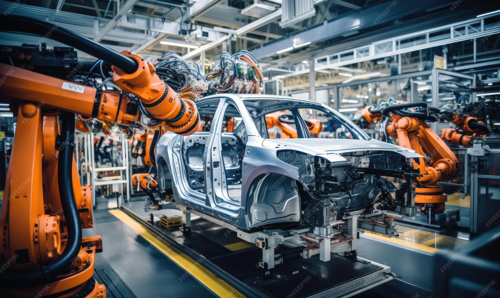 Premium Photo | An Efficient Assembly Line in Action Premium Photo | An Efficient Assembly Line in Action