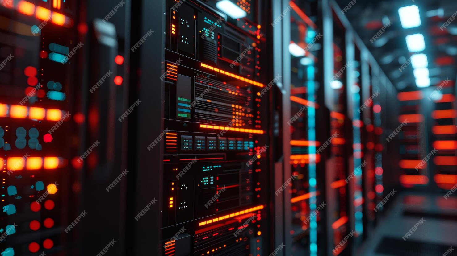 Efficient data center setup with structured cabling switch panel and ... Efficient data center setup with structured cabling switch panel and ...