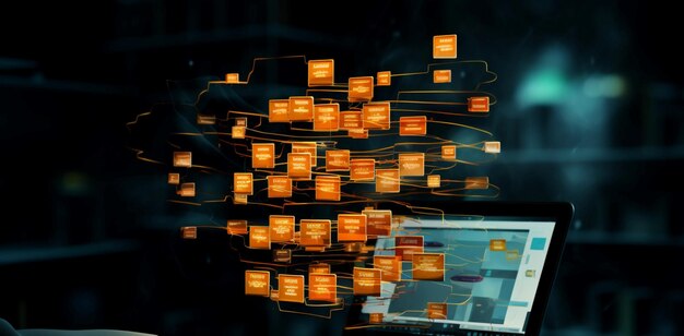 Premium AI Image | An efficient document management system in an ... Premium AI Image | An efficient document management system in an ...