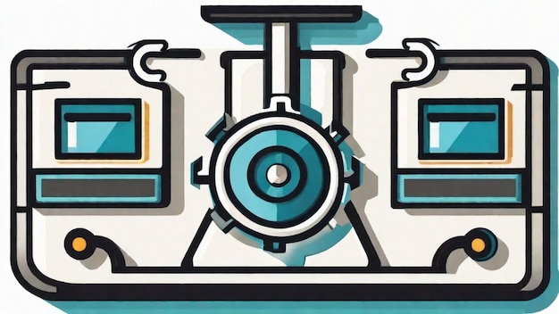 Premium AI Image | Efficient Machine at Work Premium AI Image | Efficient Machine at Work