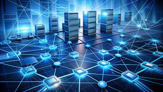 Efficient Network Configuration Tcpip Setup Premium Ai Generated Image