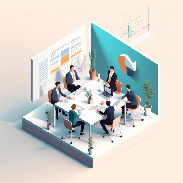 Premium Photo | Efficient Solutions A Minimalistic Vector Approach to ... Premium Photo | Efficient Solutions A Minimalistic Vector Approach to ...