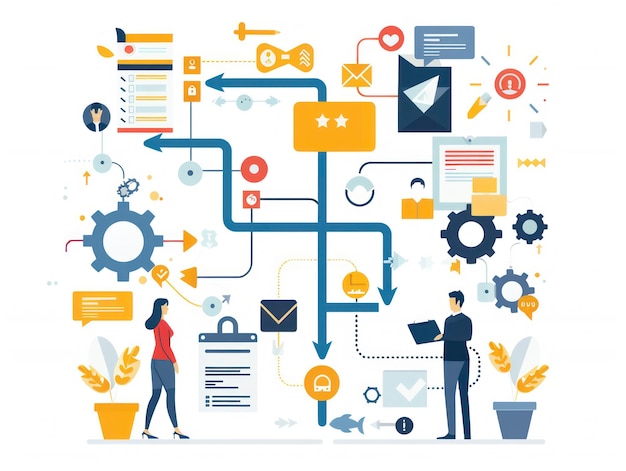 Efficient Workflow | Premium AI-generated image Efficient Workflow | Premium AI-generated image
