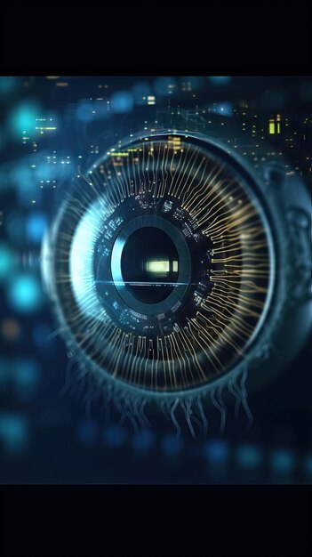 Premium Photo | Electronic artificial intelligence machine ai big data ... Premium Photo | Electronic artificial intelligence machine ai big data ...