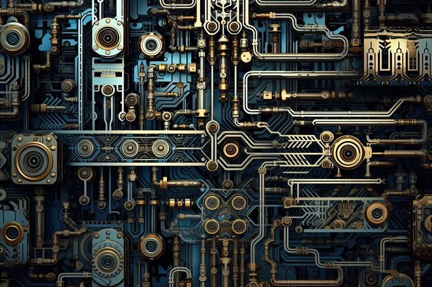 Premium AI Image | Electronic circuits background texture of ... Premium AI Image | Electronic circuits background texture of ...