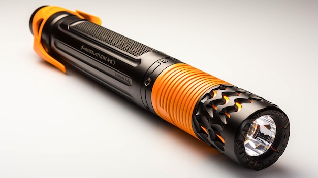 Premium Ai Image Electronic Device Torch On White Background