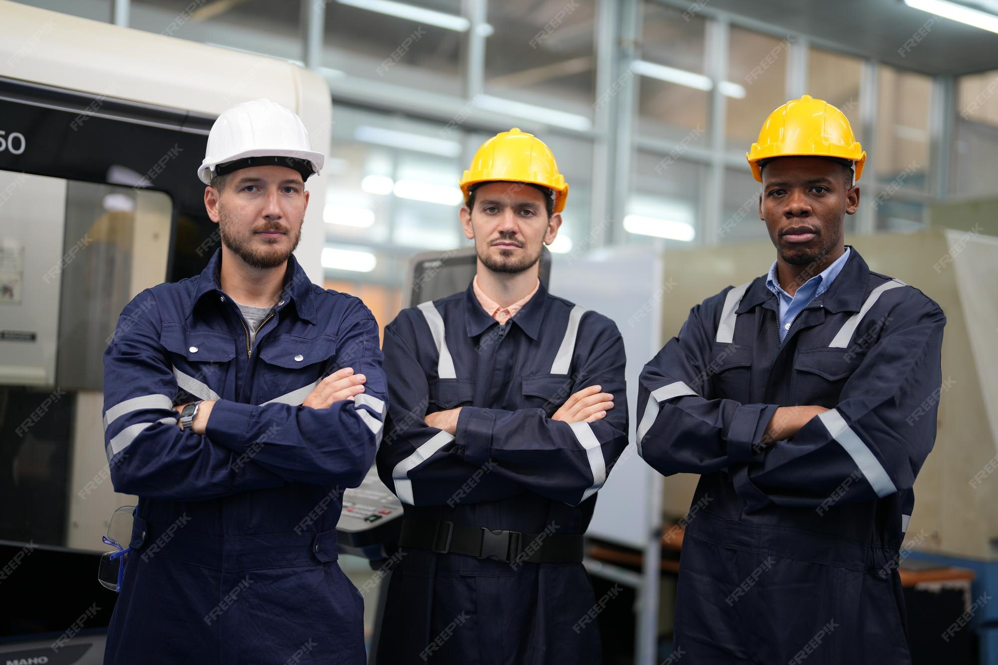 Premium AI Image | Electronics Engineer Team Works with IOT Robot ...