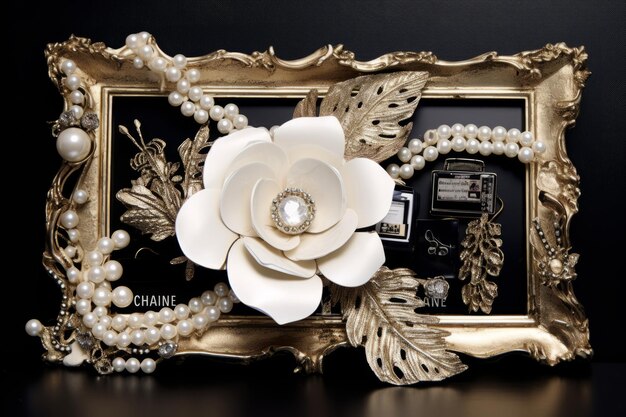 Premium Photo | Elegance Preserved Coco Chanel Picture Frame ... Premium Photo | Elegance Preserved Coco Chanel Picture Frame ...