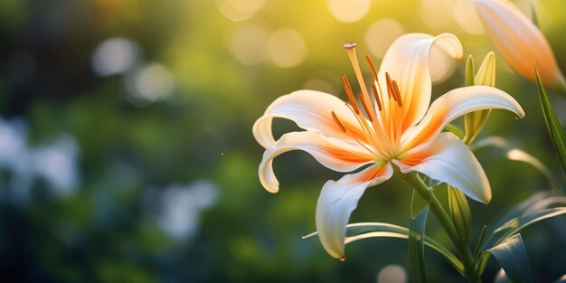 Premium AI Image | Elegant Lily Flower in Exquisite Macro Detail Premium AI Image | Elegant Lily Flower in Exquisite Macro Detail