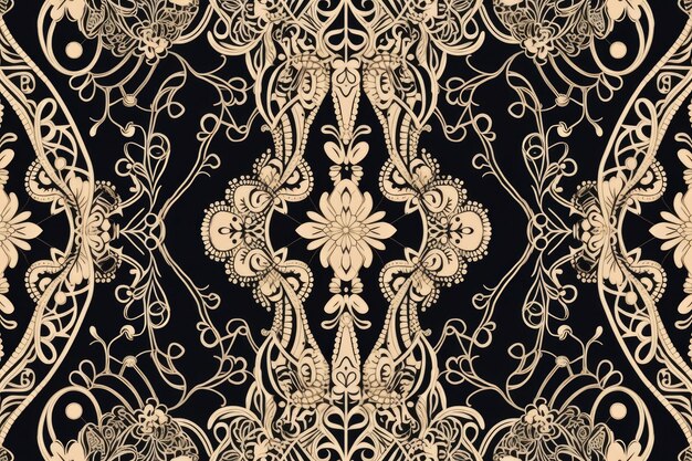 Premium AI Image | Elegant and timeless seamless pattern inspired by ... Premium AI Image | Elegant and timeless seamless pattern inspired by ...