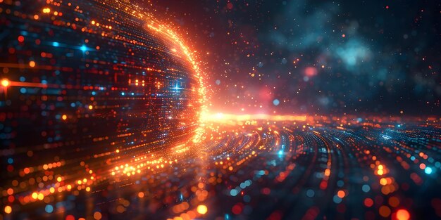 Elements of Technology Abstract Representation of Coding Web ...