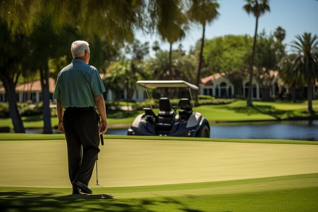 Premium Photo | Elevating Excellence Mastering Golf Golfing Premium Photo | Elevating Excellence Mastering Golf Golfing