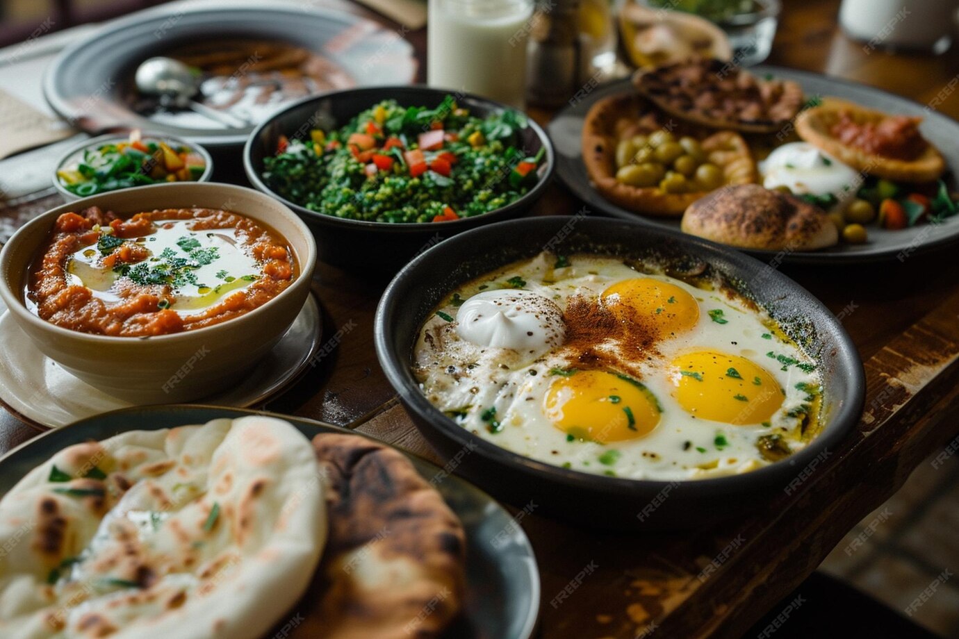 Premium Photo | Embark on a culinary journey through Israel savori ... Premium Photo | Embark on a culinary journey through Israel savori ...