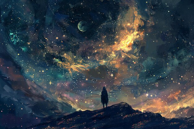 Premium Photo | Embark on a quest through the boundless reaches of ... Premium Photo | Embark on a quest through the boundless reaches of ...