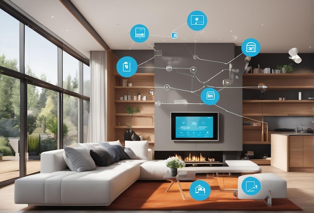 Premium Photo | Embracing the Future Your Guide to Modern Smart Homes Premium Photo | Embracing the Future Your Guide to Modern Smart Homes
