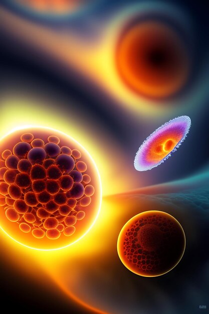 Premium Ai Image Embryonic Stem Cells