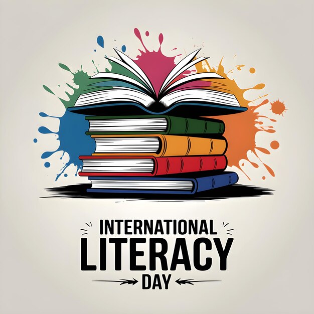 Empowering Minds Celebrating International Literacy Day | Premium AI ... Empowering Minds Celebrating International Literacy Day | Premium AI ...