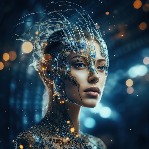 Premium AI Image | empowering minds through augmented intelligence Premium AI Image | empowering minds through augmented intelligence