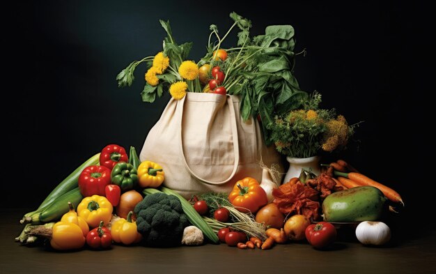 Premium AI Image | Empowering Women Through Sustainable Bags Premium AI Image | Empowering Women Through Sustainable Bags