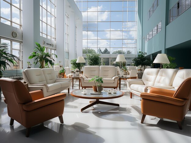 Premium AI Image | empty beautiful office Generative AI Premium AI Image | empty beautiful office Generative AI