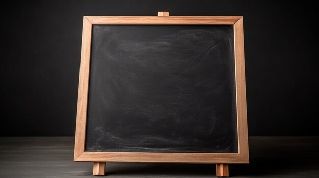 Premium Photo | Empty black chalkboard generative ai Premium Photo | Empty black chalkboard generative ai